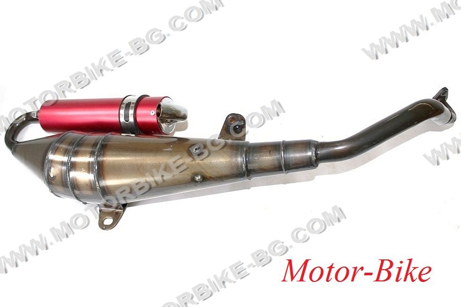 СКУТЕР АУСПУХ GY6-125/150 RACING - БАОТИАН / ГТ ЮНИОН / ХЕРКУЛЕС / ДЖОНУЕЙ / ЛОНГДЖИА / МУЗ (МЗ ...